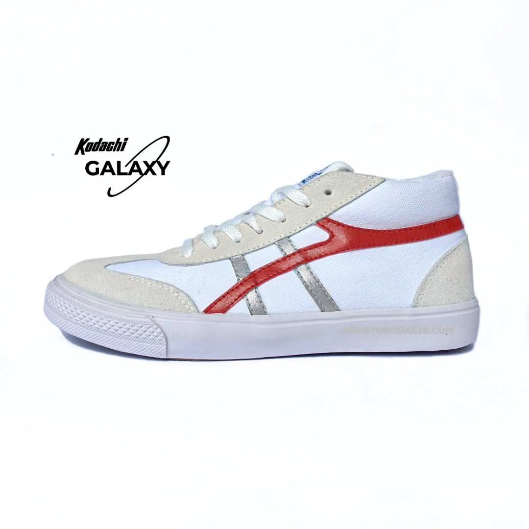 Sepatu Kodachi Galaxy Merah Silver | Official Shop Sepatu Kodachi Original
