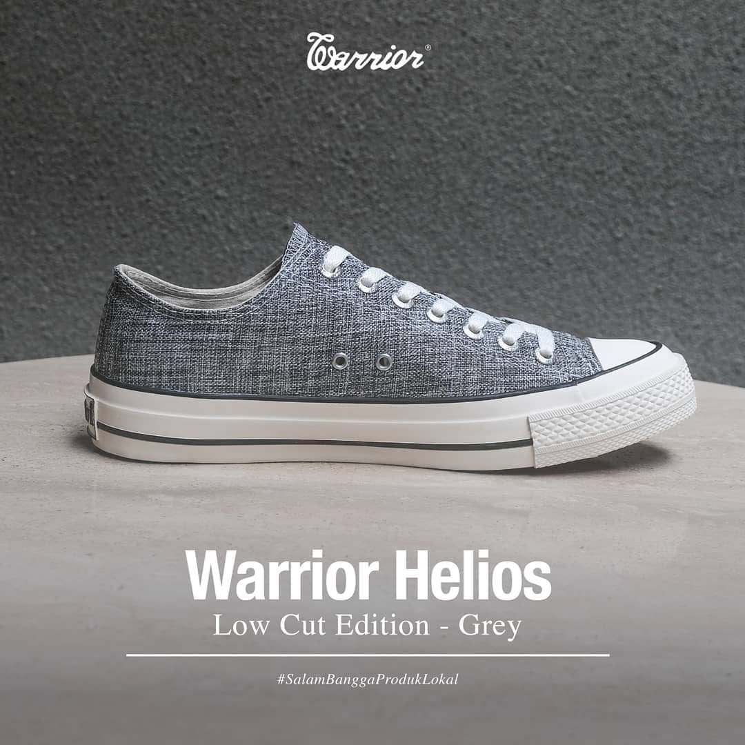 Sepatu Warrior Helios Grey