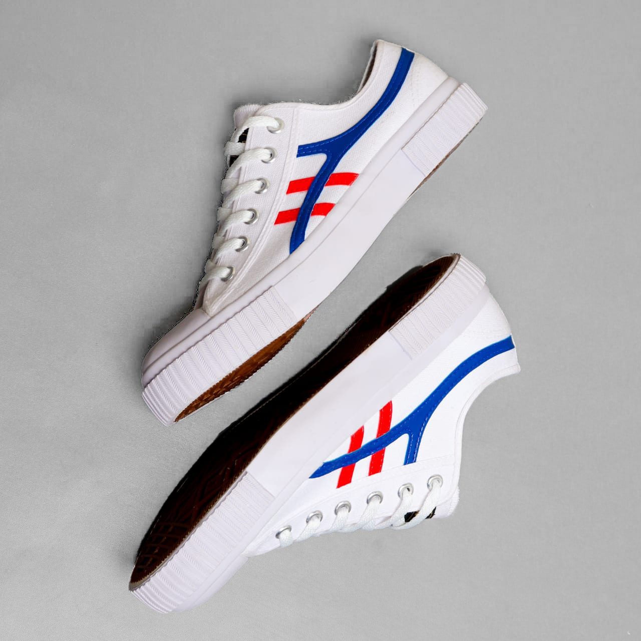 Sepatu Kodachi Max PMB - Putih Merah Biru - Sepatu Kodachi