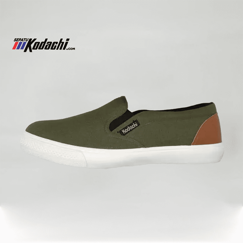 Kodachi Riviera Slip On Army | Official Shop Sepatu Kodachi Original